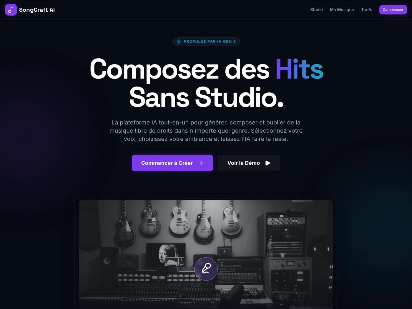 SongCraft AI Studio