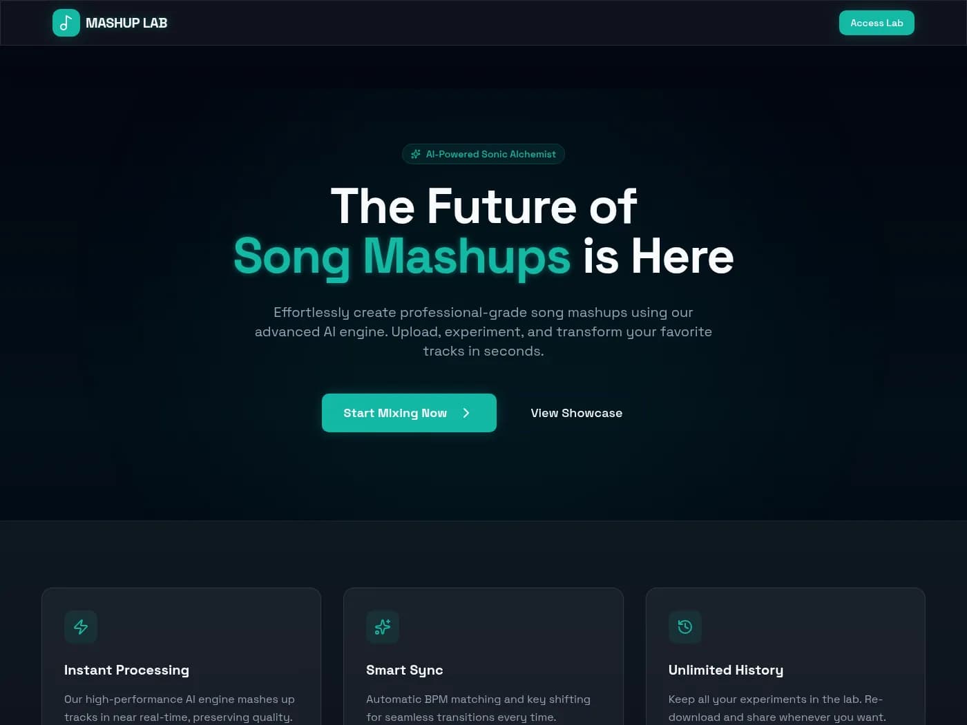 AI Song Mashup Lab