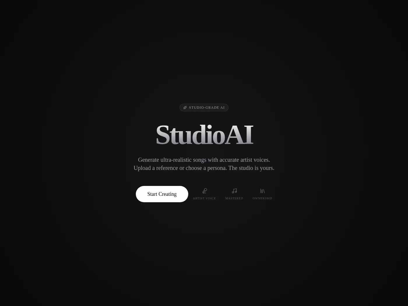 StudioAI Song Generator