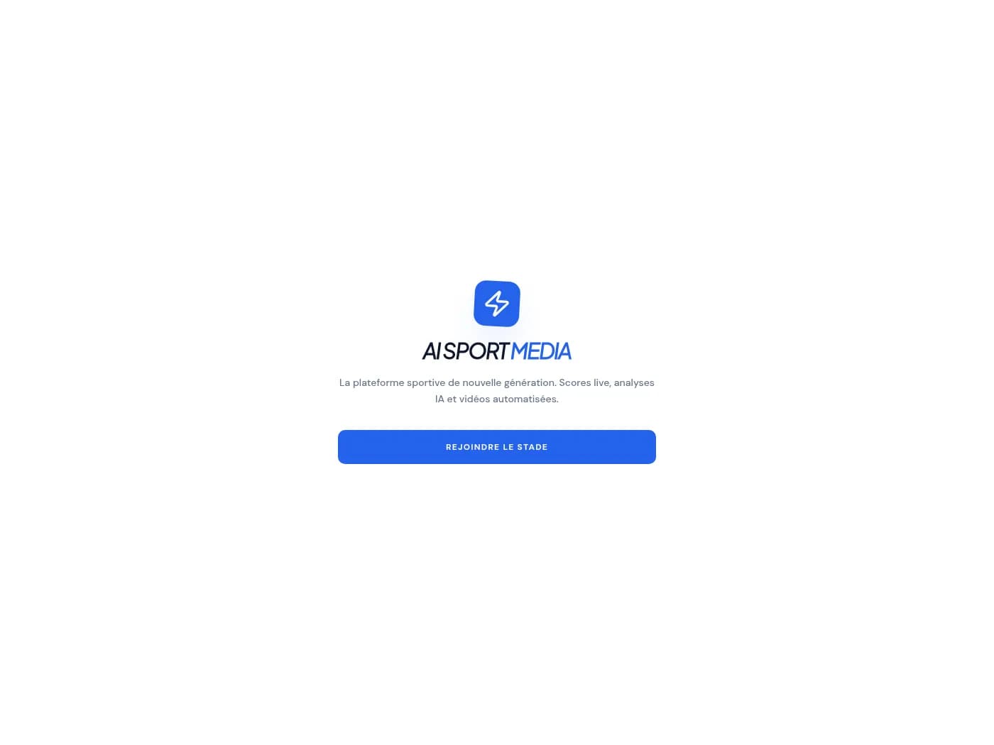 AI LiveScore Sport Media