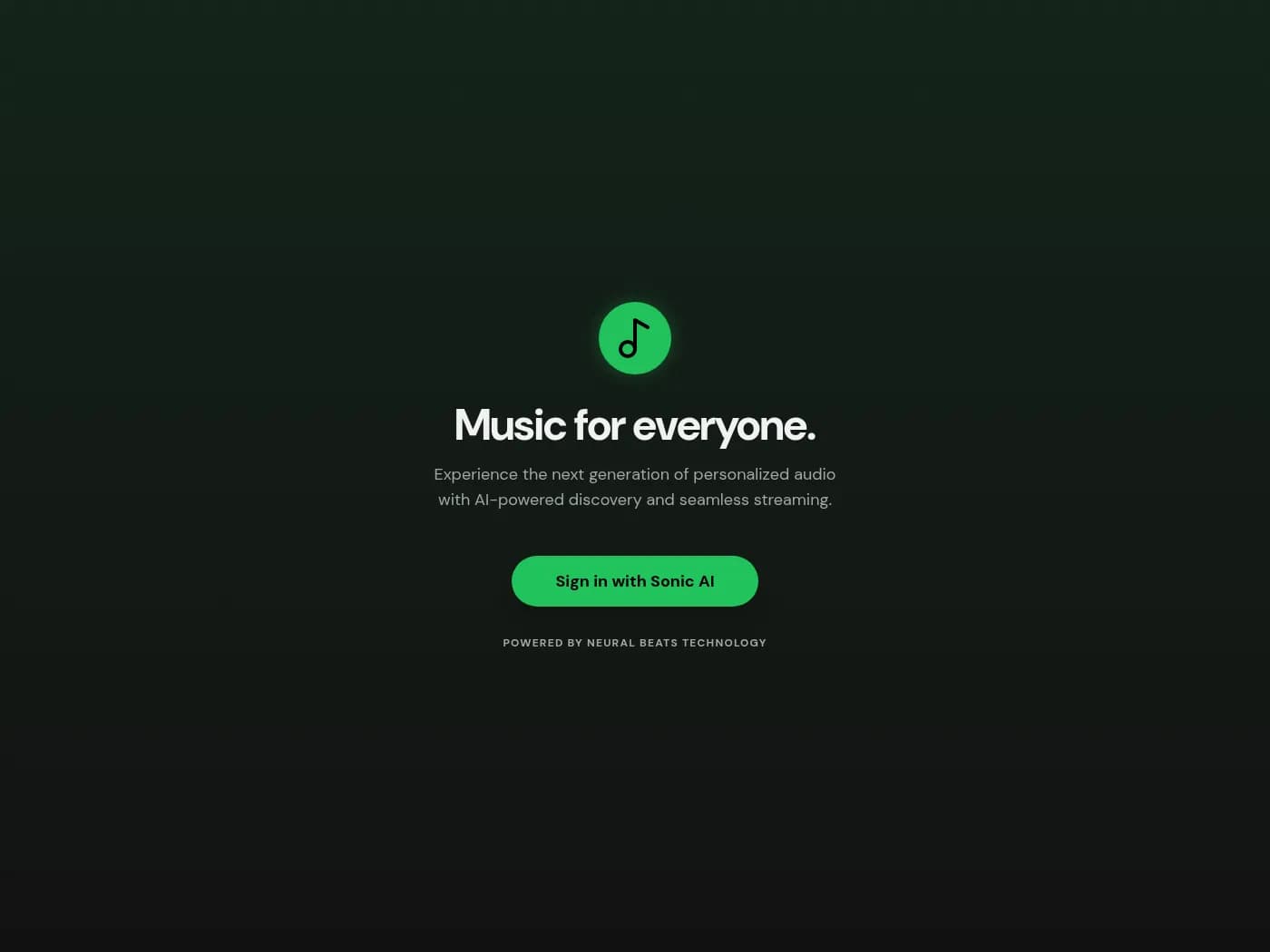 AI Spotify Clone