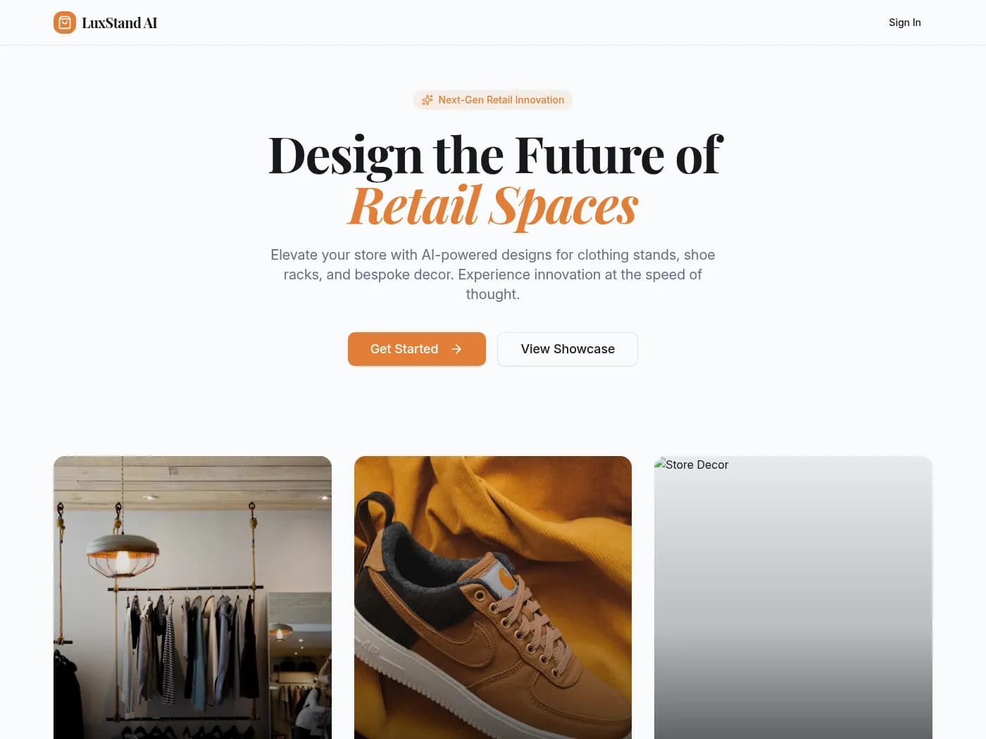 AI Retail Stand Designer