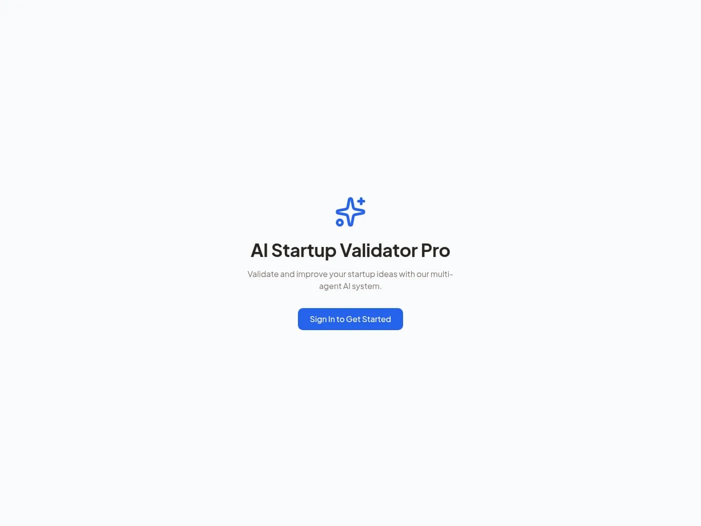AI Startup Validator Pro
