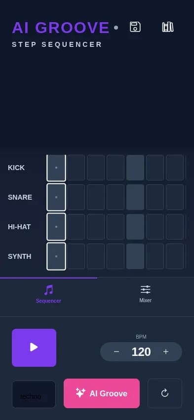 AI Groove Sequencer