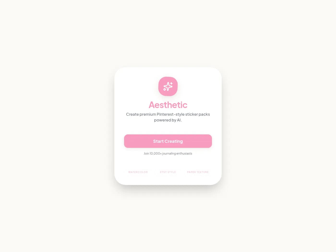 Pinterest Sticker Studio