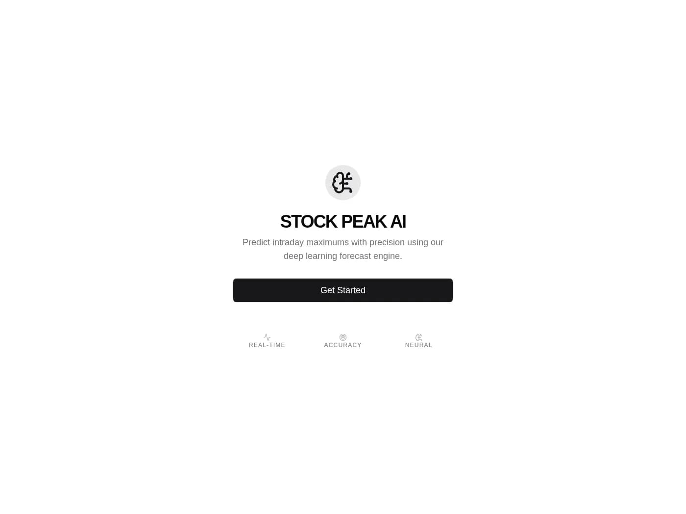 AI Stock Peak Predictor