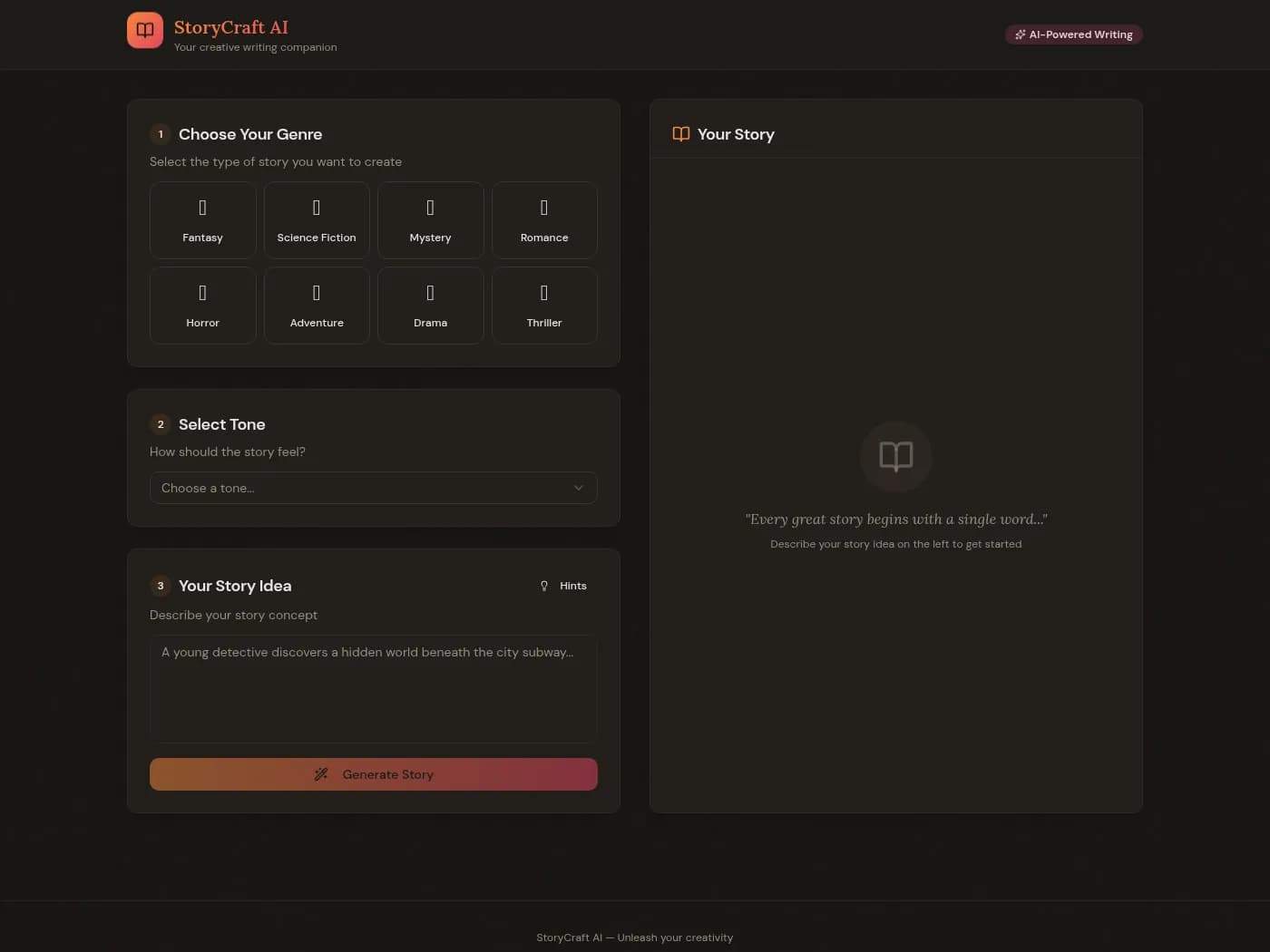 StoryCraft AI