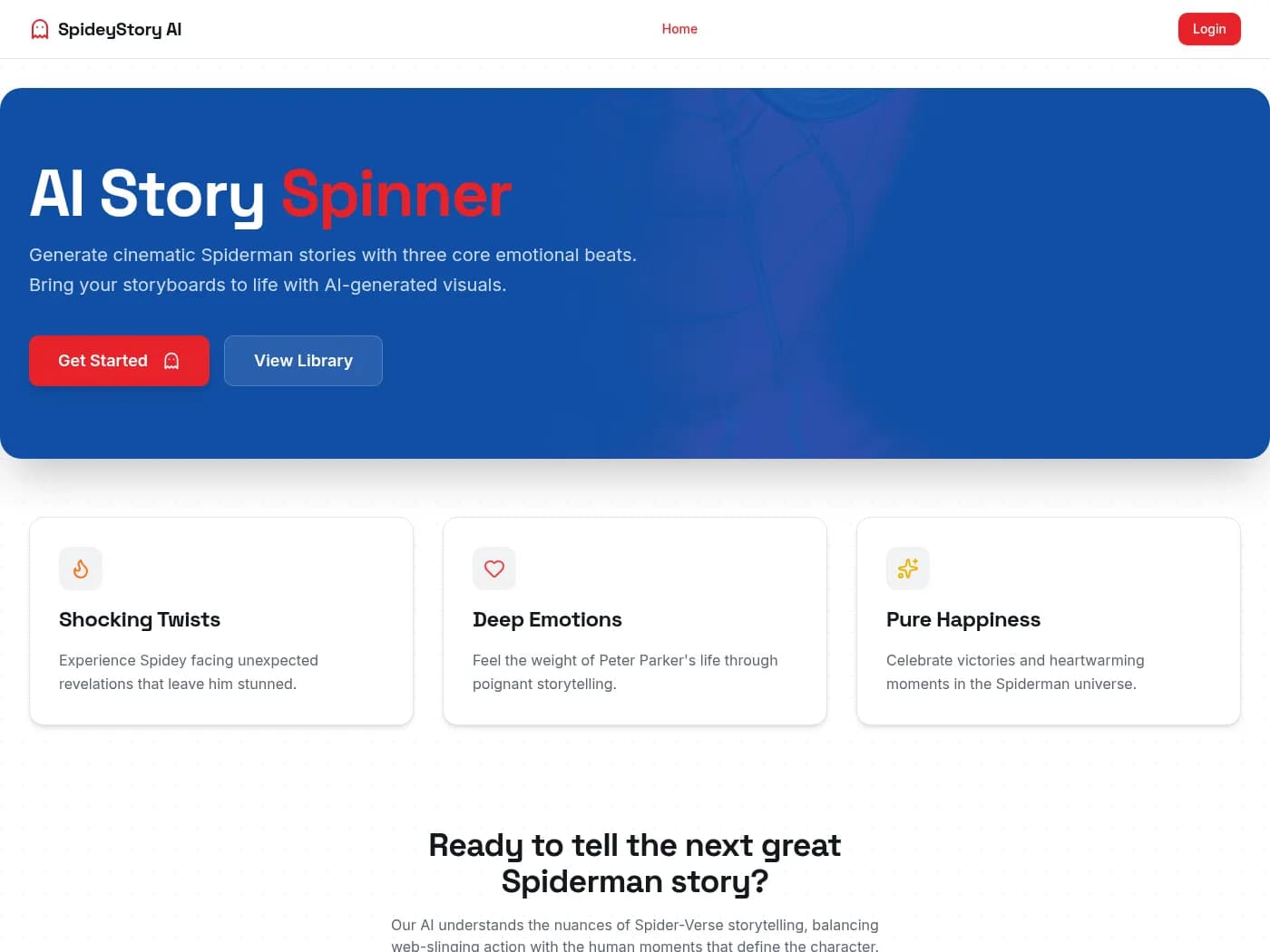 AI Story Spinner