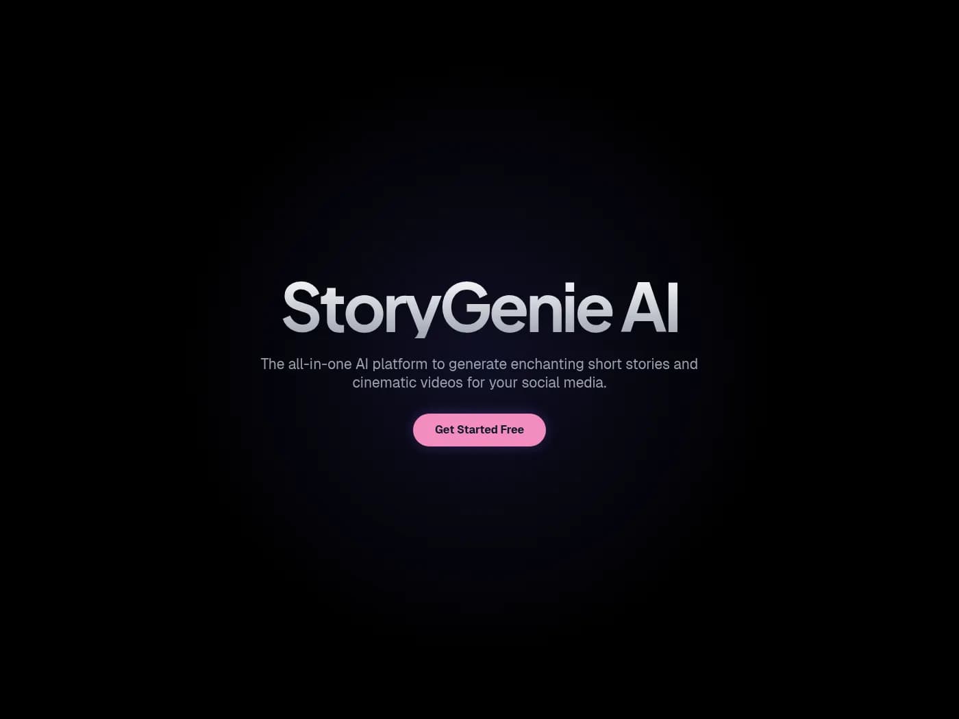 StoryGenie AI