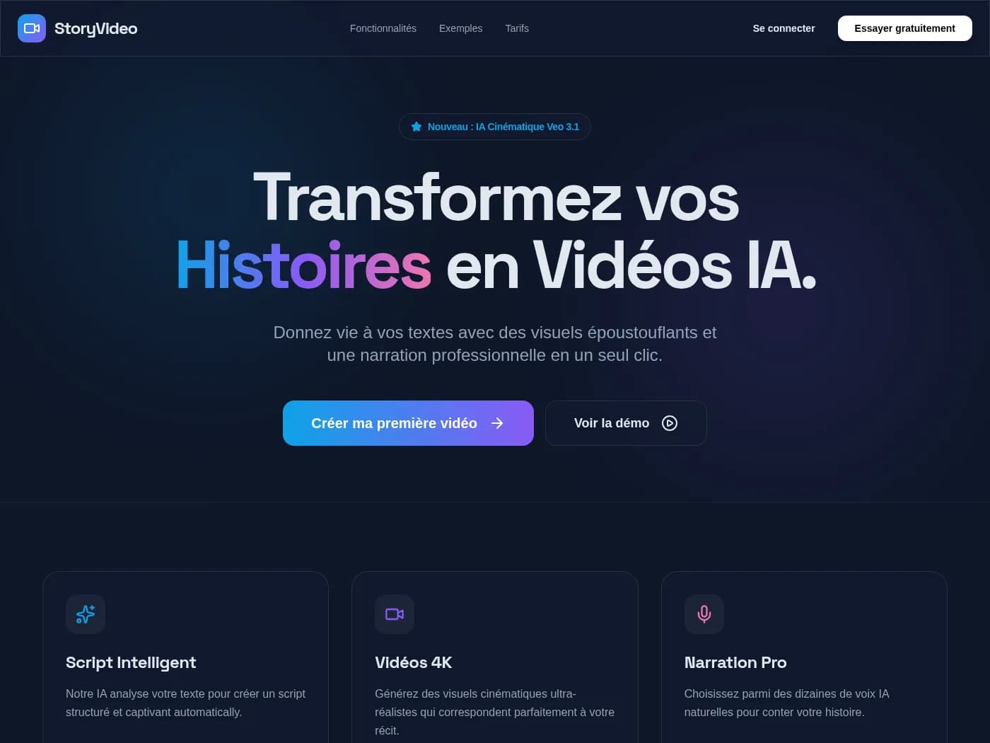 StoryVideo AI Maker