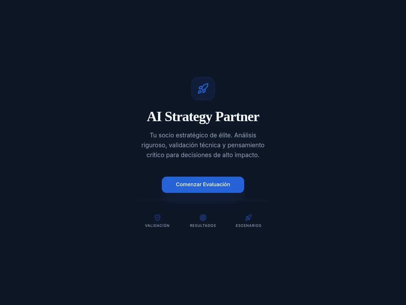 AI Strategy Partner