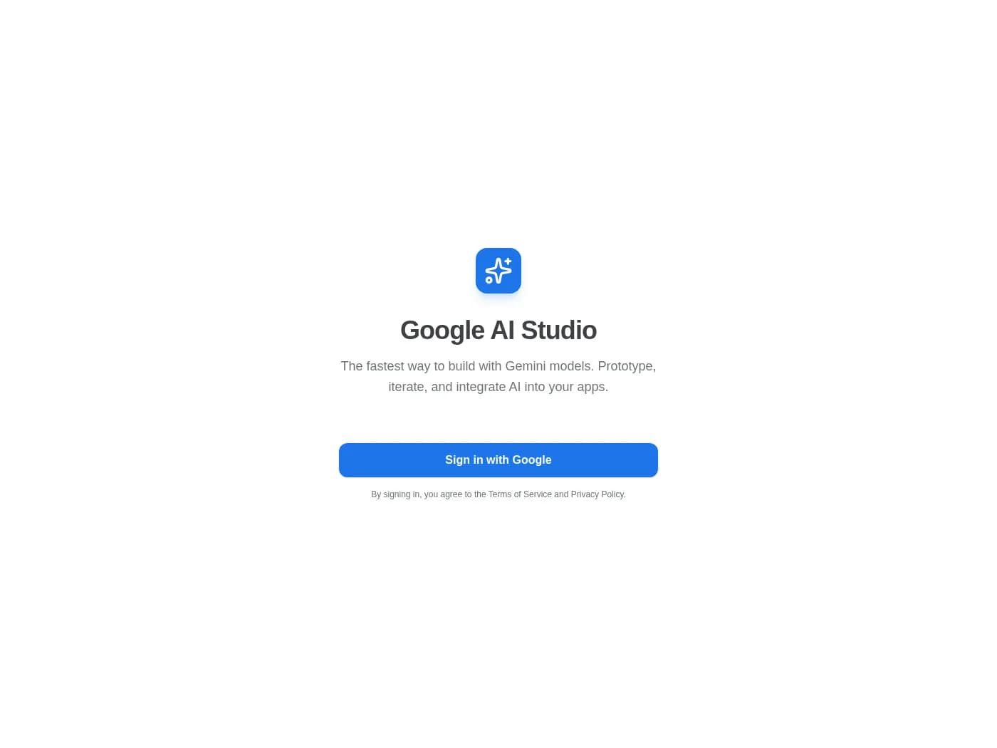AI Studio Clone