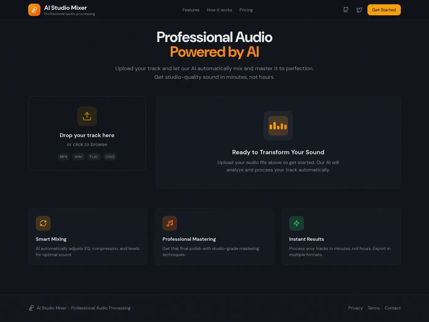AI Studio Mixer