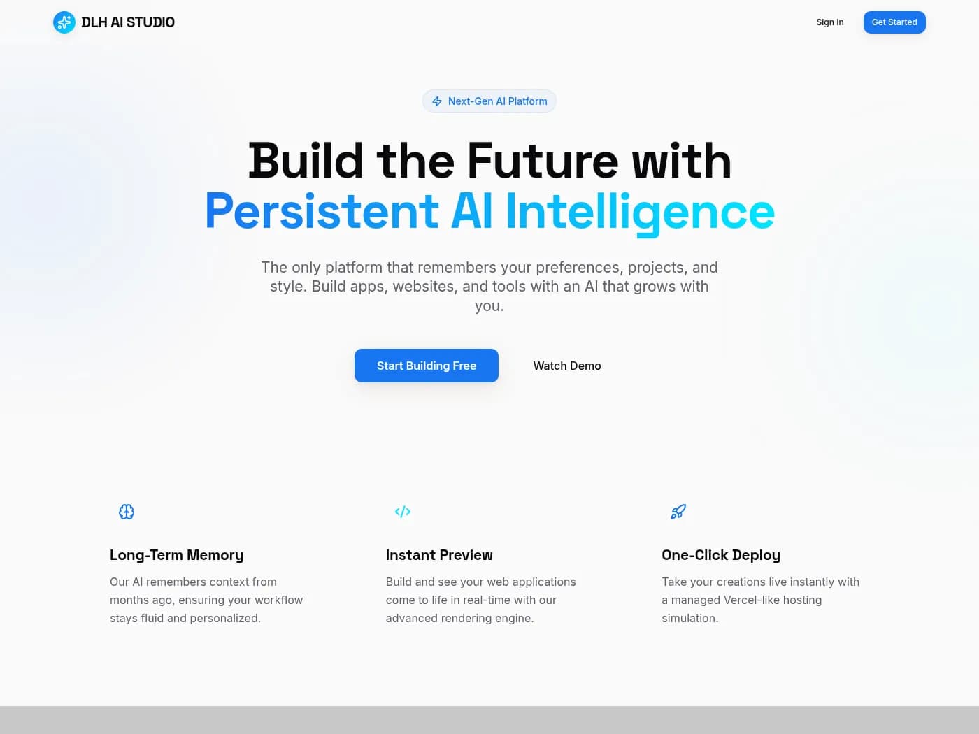 DLH AI Studio