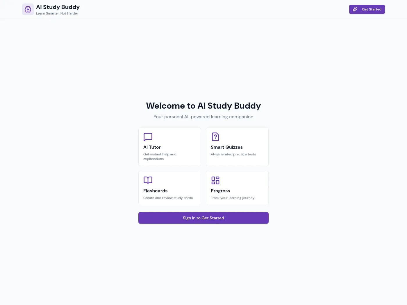 AI Study Buddy