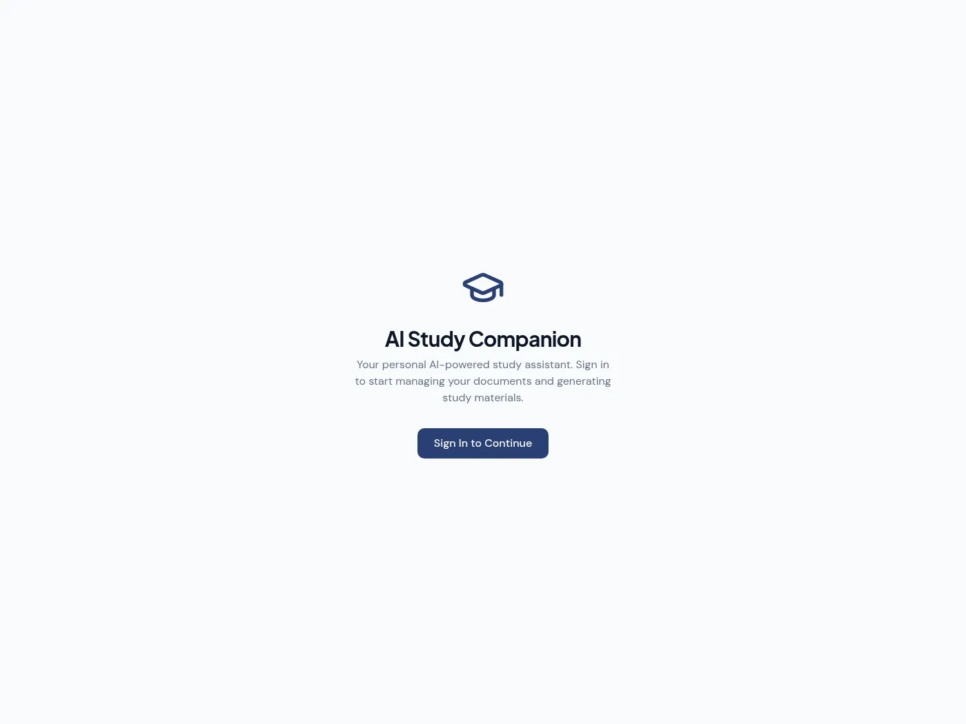 AI Study Companion