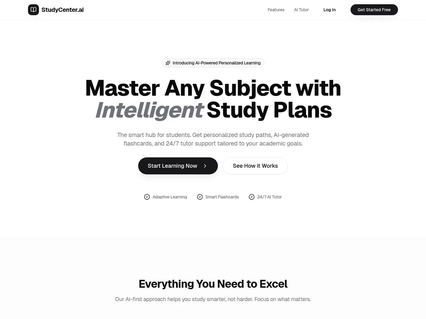 AI Study Center