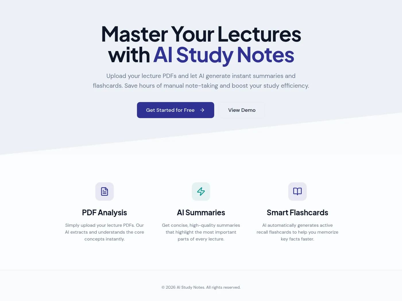 AI Study Notes