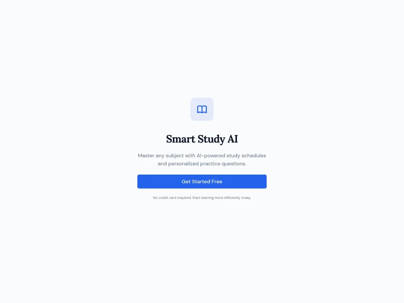 AI Study Planner