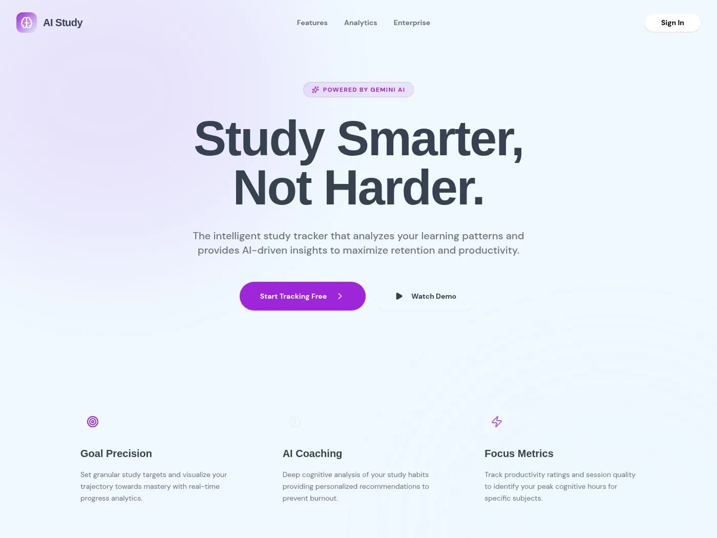 AI Study Tracker