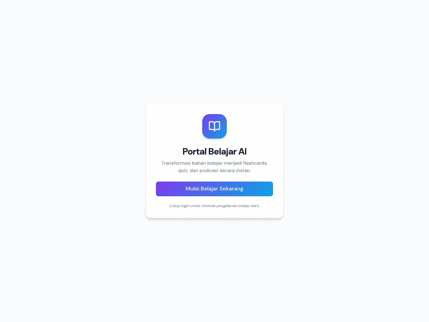 AI Study Portal