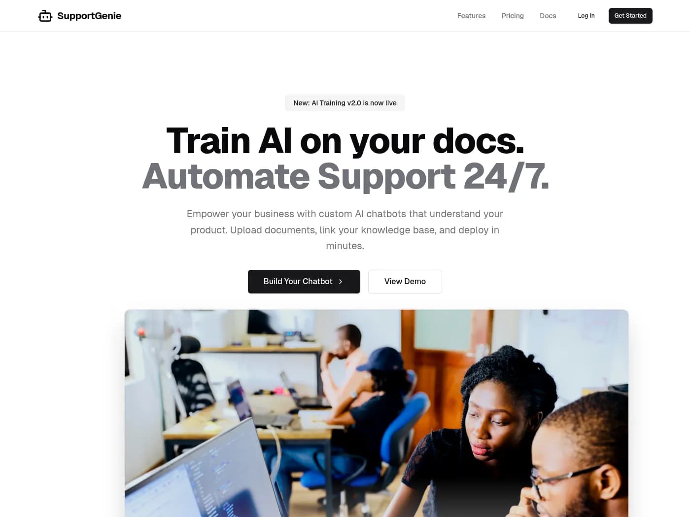 SupportGenie Platform