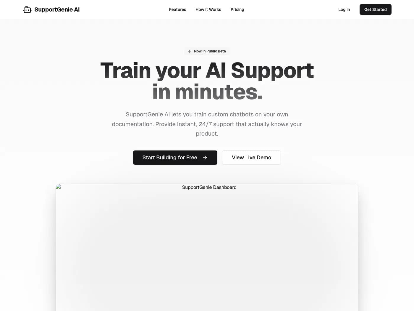 SupportGenie AI Platform