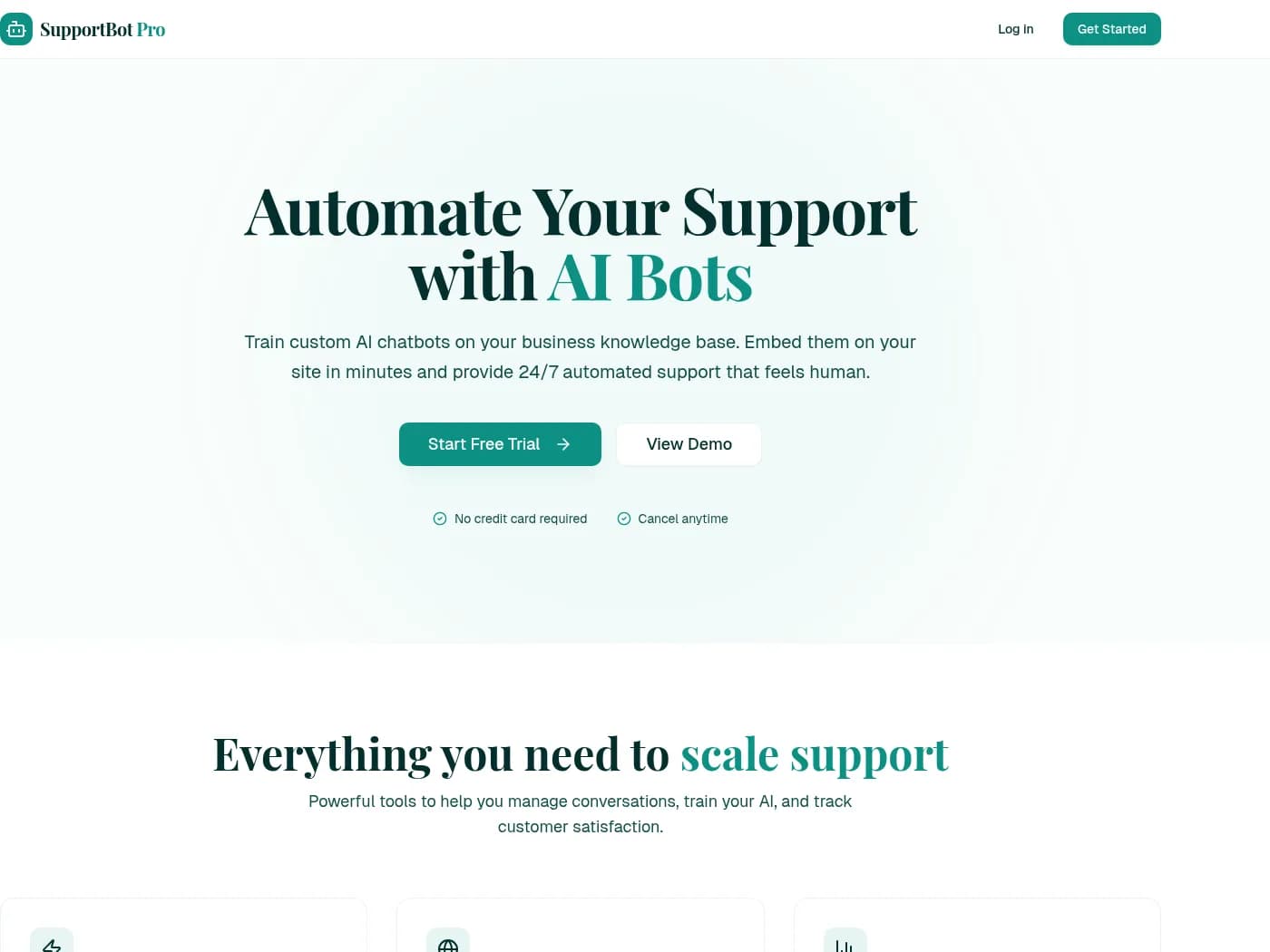 SupportBot Pro