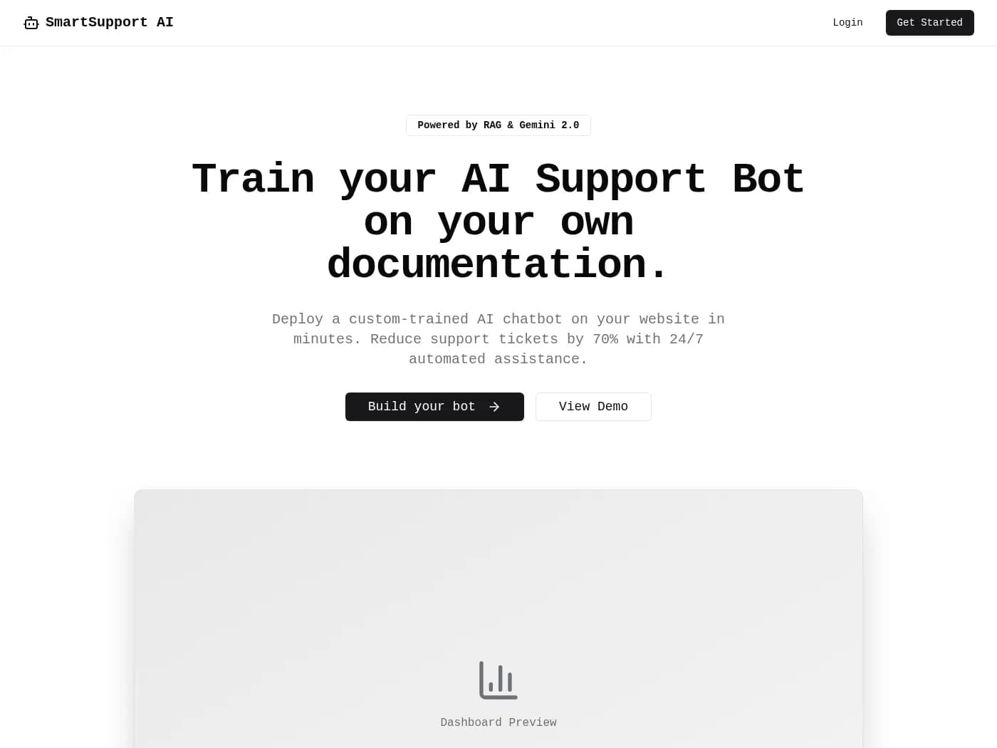 SmartSupport AI Chatbot