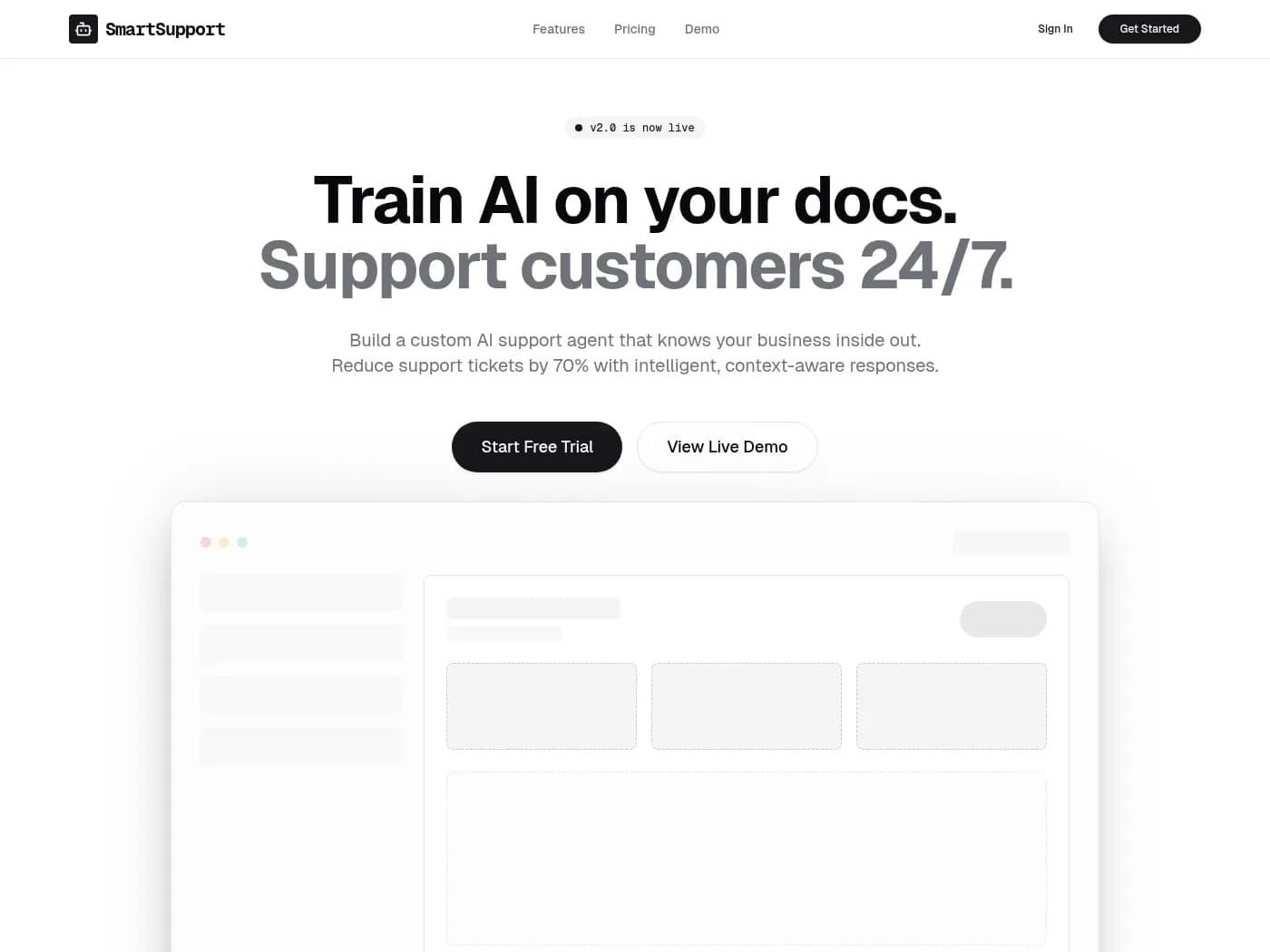 SmartSupport AI Platform