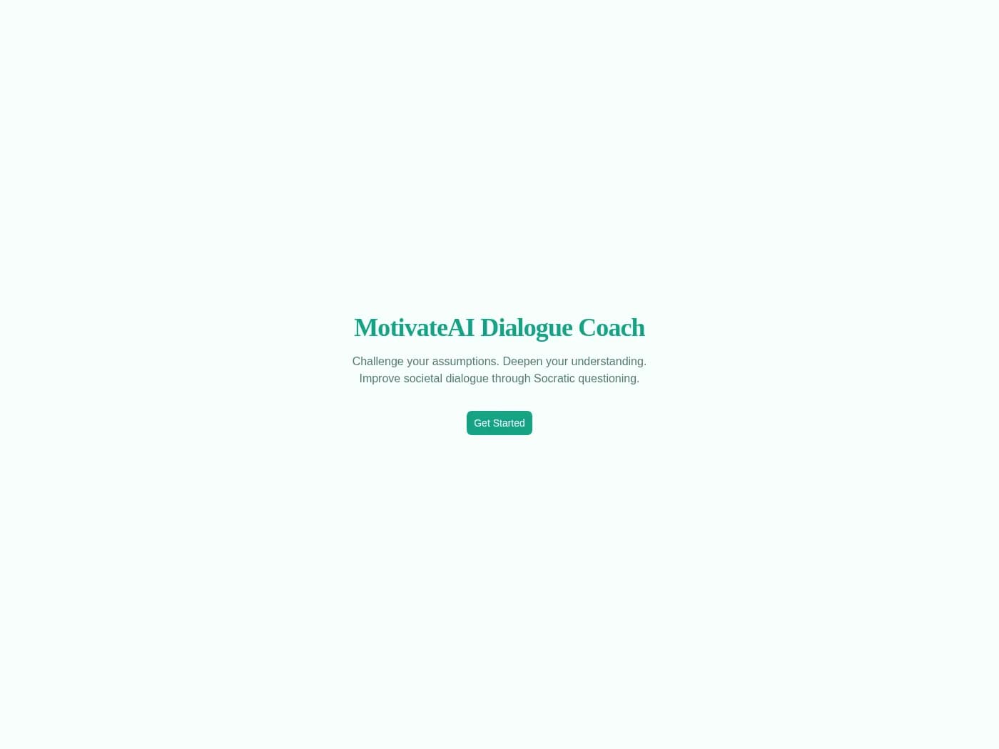 MotivateAI Dialogue Coach