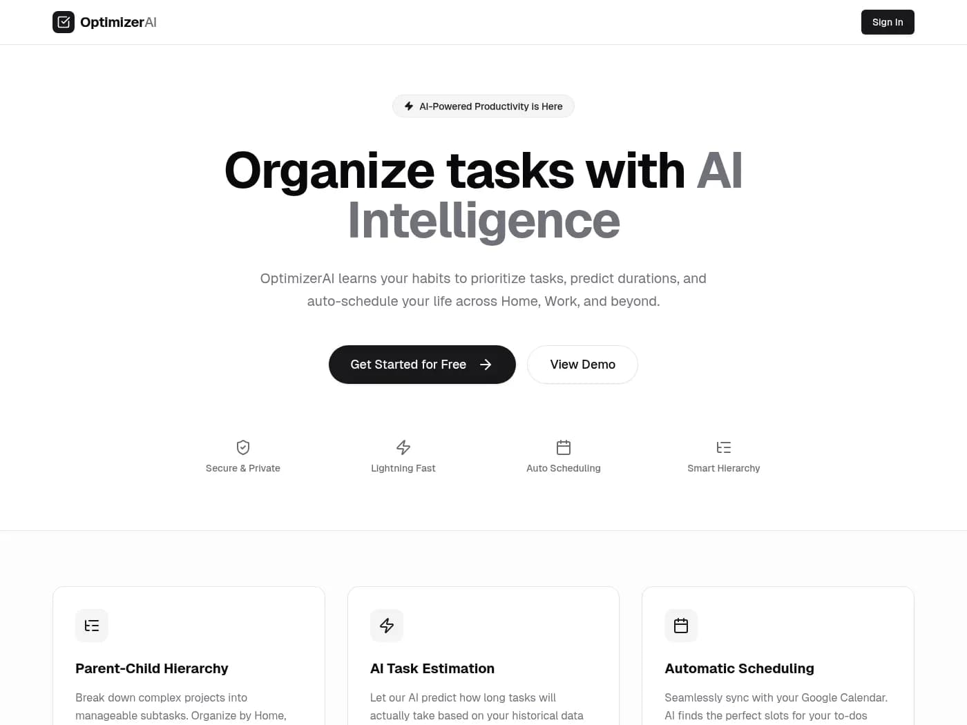 AI Task Optimizer