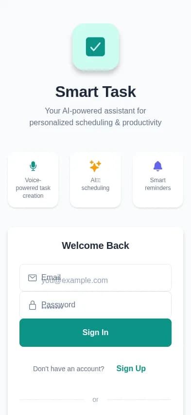 Smart Task AI Assistant
