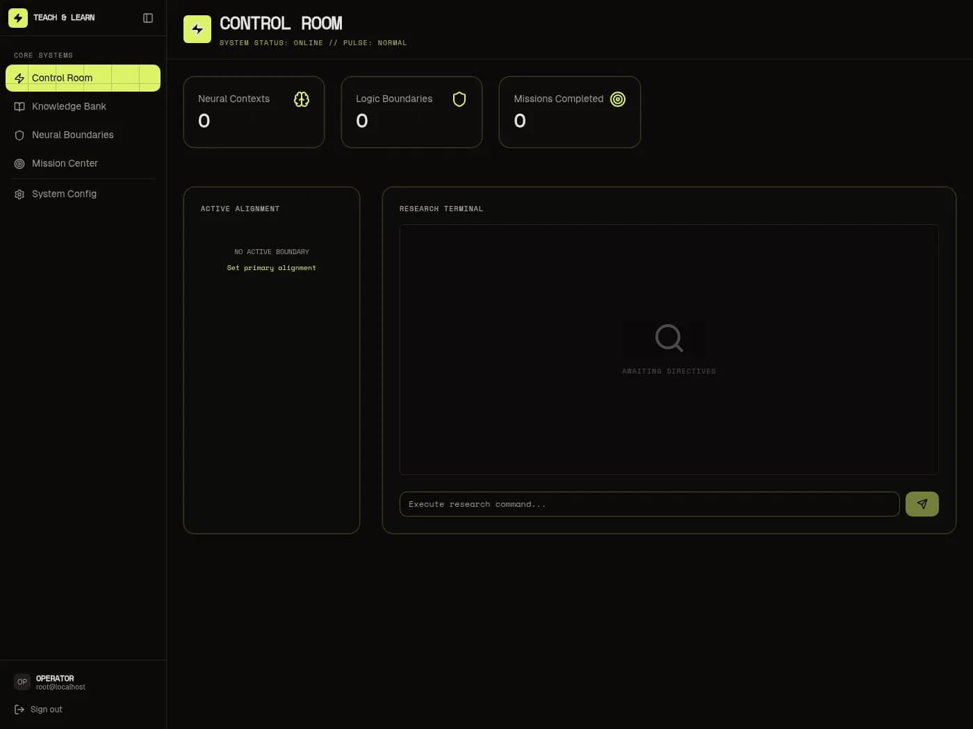Teach & Learn AI Server