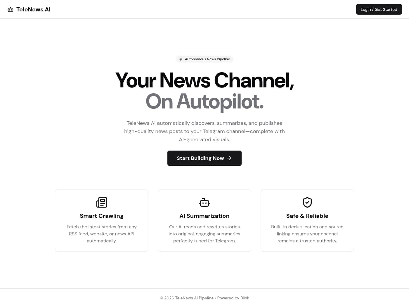 TeleNews AI Pipeline
