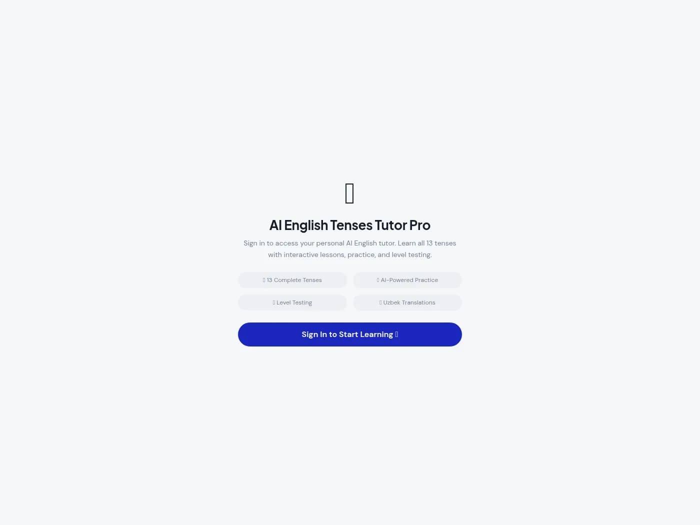 AI Tenses Tutor Pro
