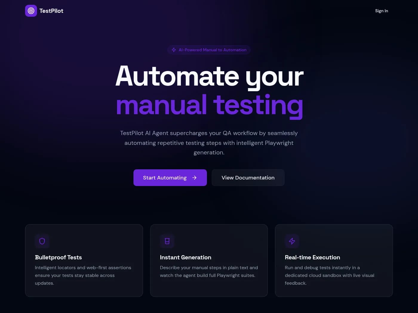TestPilot AI Agent