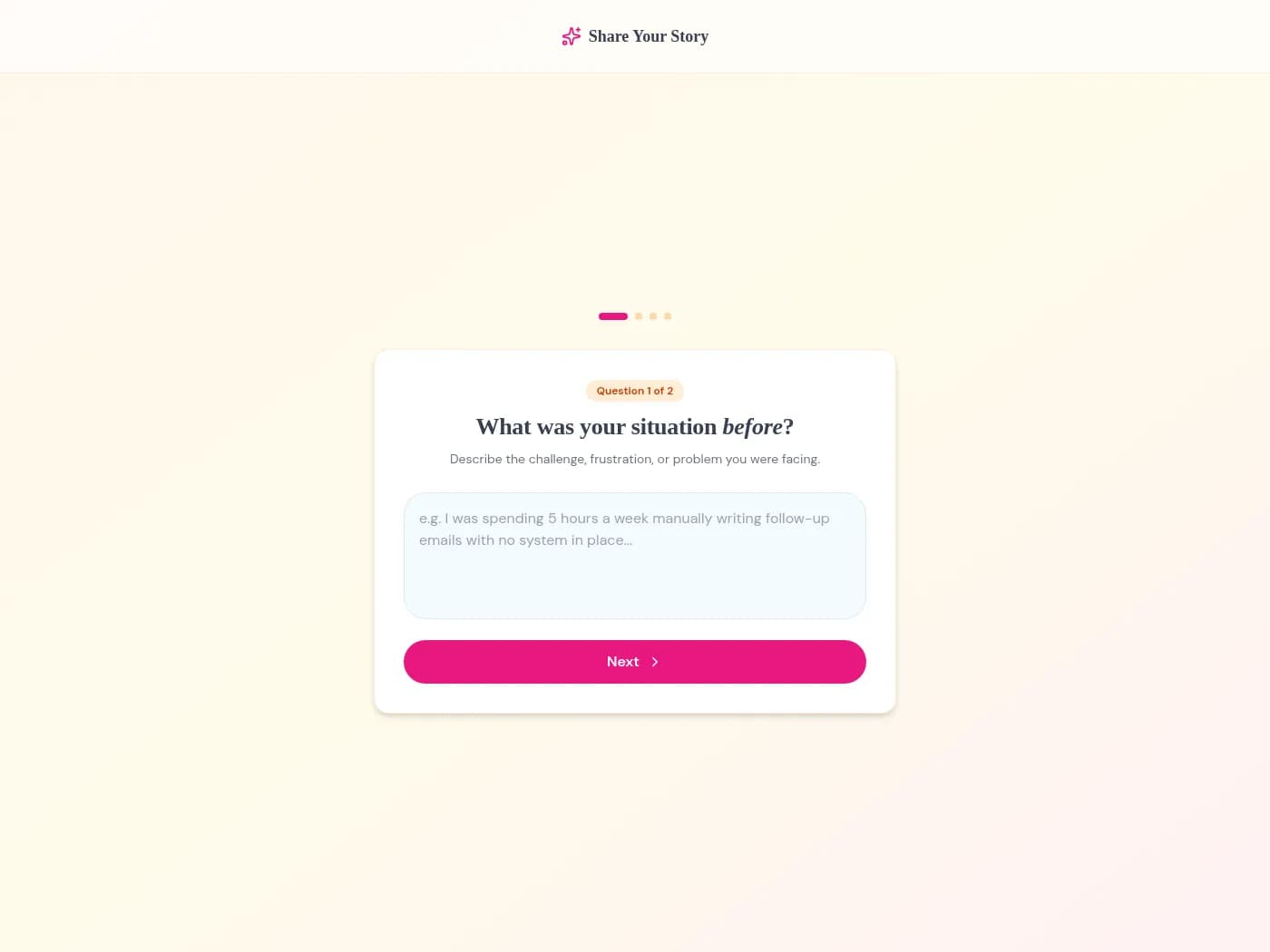 AI Testimonial Wall