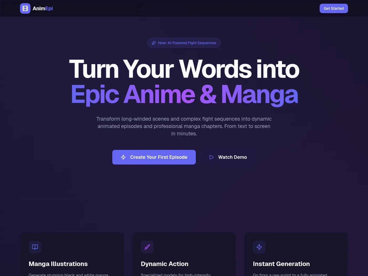 AI Animated Episode Creator