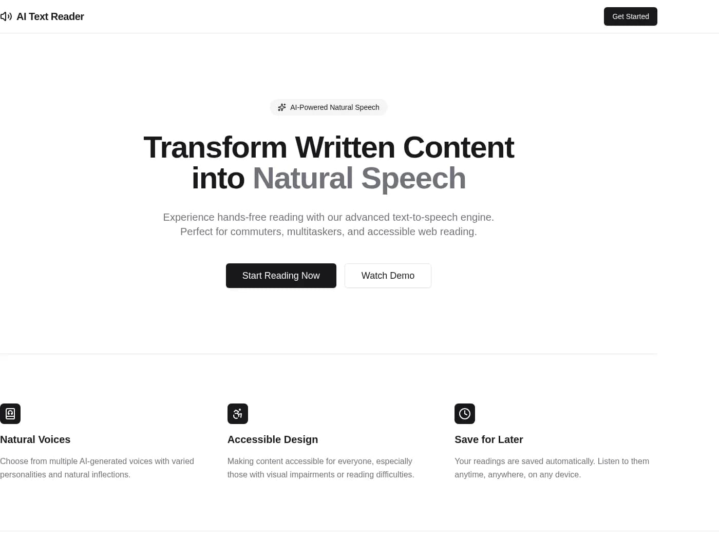 AI Text Reader