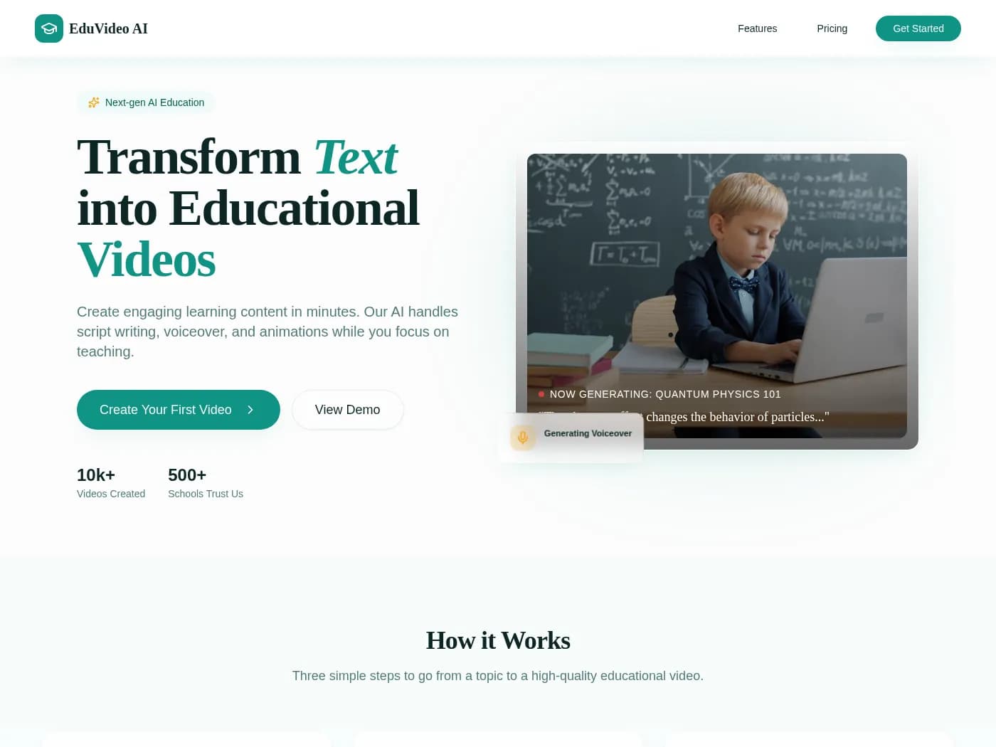 AI Edu Video Generator