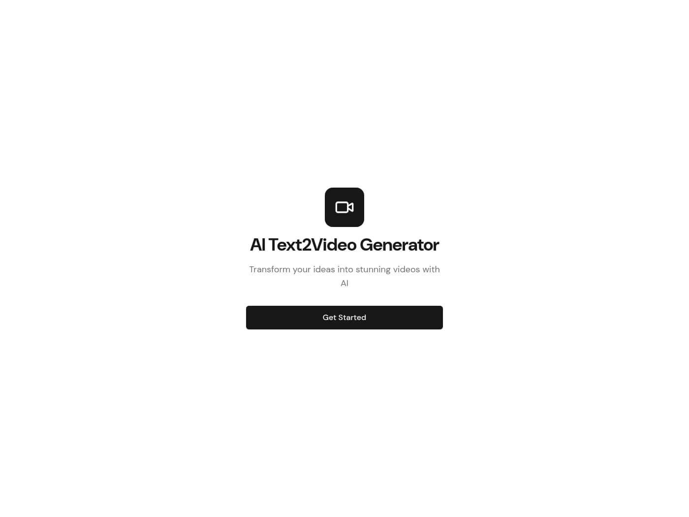 AI Text2Video Generator