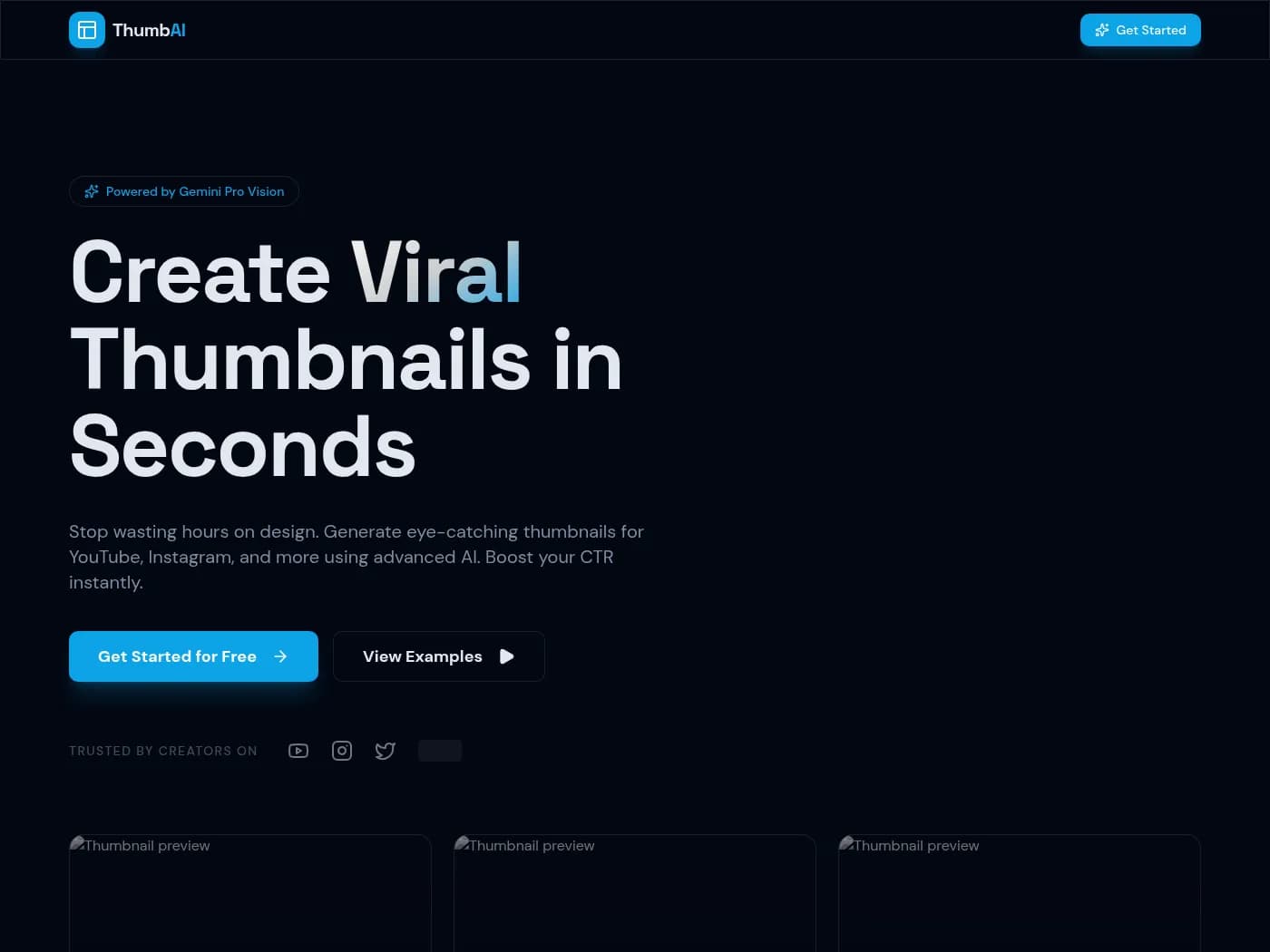 AI Thumbnail Maker