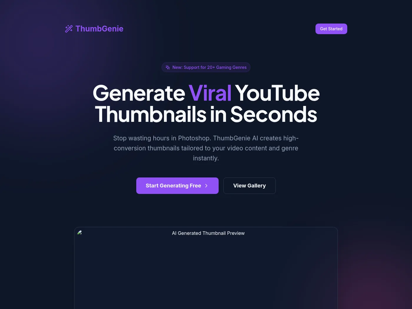 ThumbGenie AI