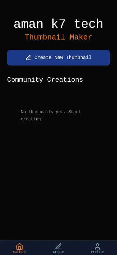 Thumbnail Maker AI