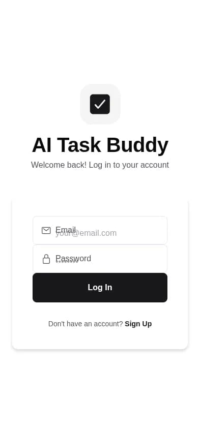 AI Task Buddy