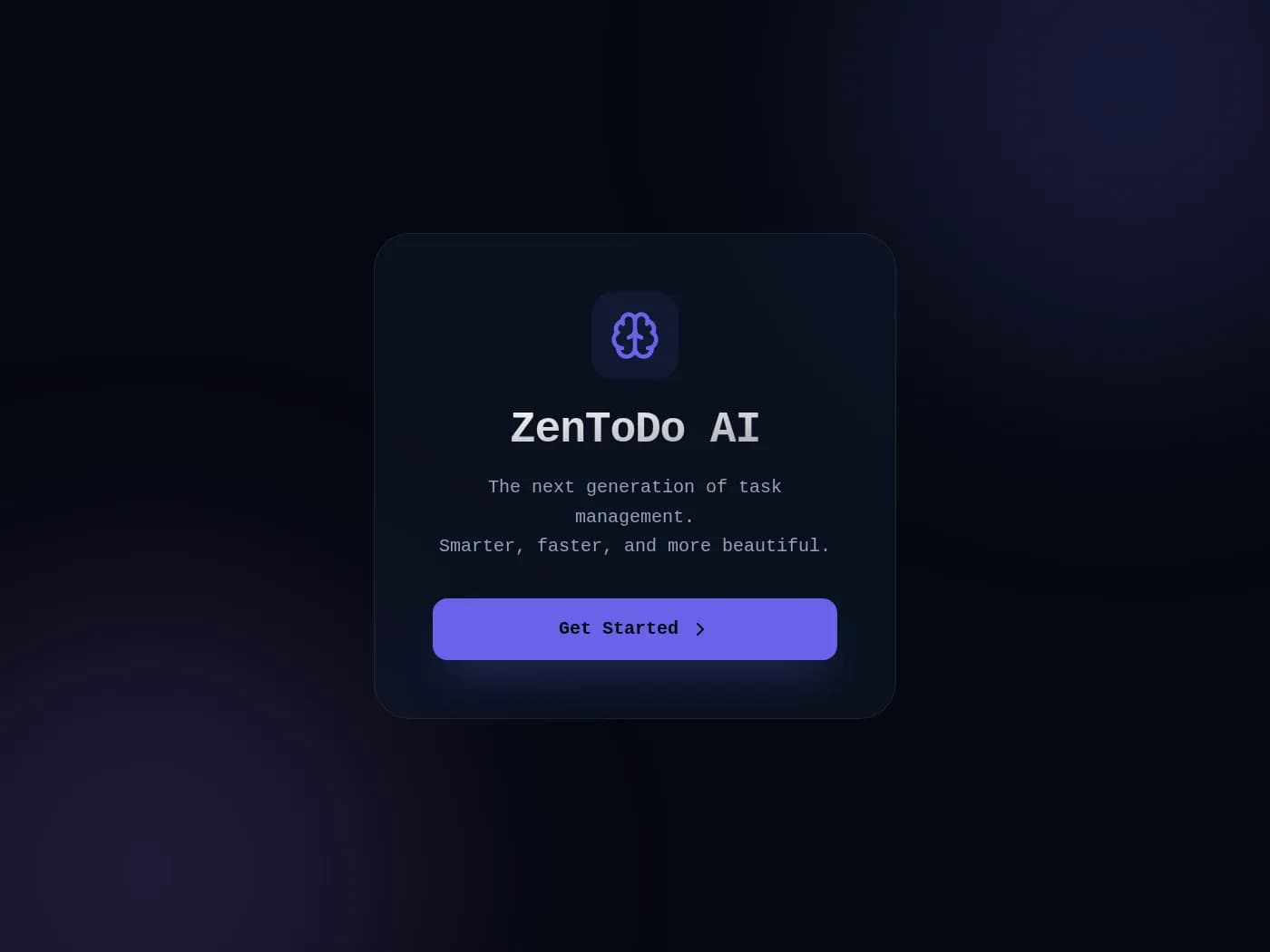 AI To-Do App