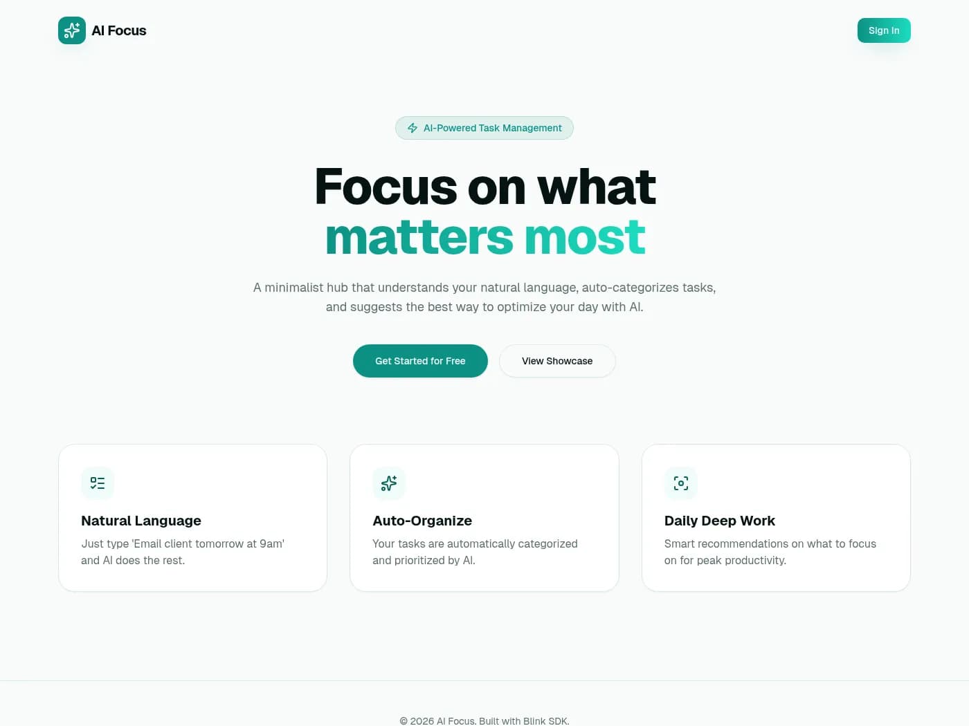 AI To-Do App