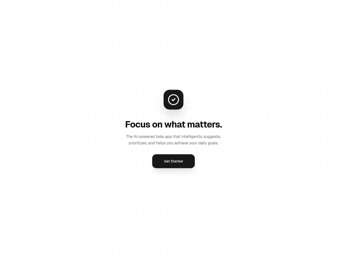 AI To-Do App