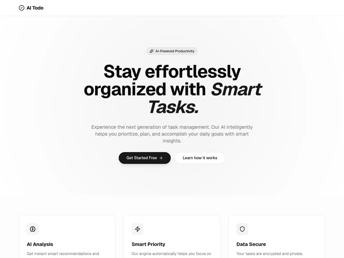 AI To-Do App